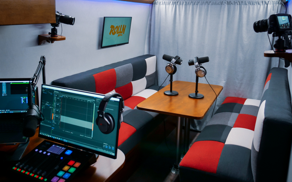 Podcast Studio Melbourne - Rolln Media - Melbourne | Creative Spaces
