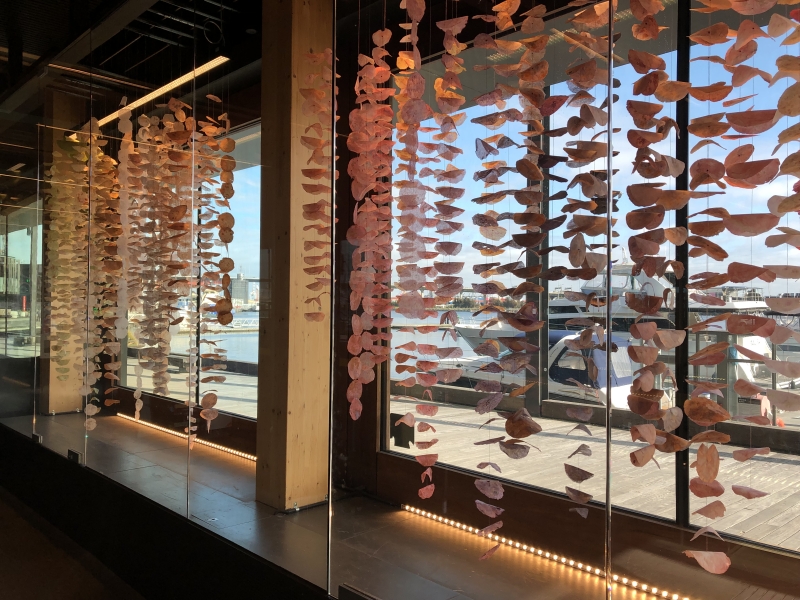 Library at the Dock Window Display - Docklands | Creative Spaces