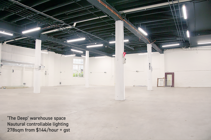Massive Warehouse Event Space in Glebe - Forest Lodge | Creative Spaces